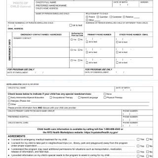 LDSS-0792. Day Care Registration | Forms - Docs - 2023
